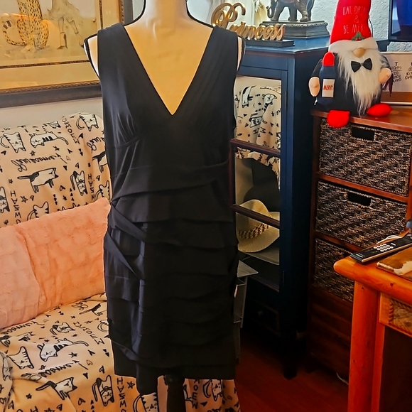 BCBGeneration | Dresses | Bcbg Size Xl Sexy Black Dress | Poshmark